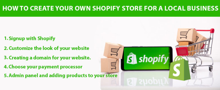 How to Create Your Own Shopify Store for a Local Business